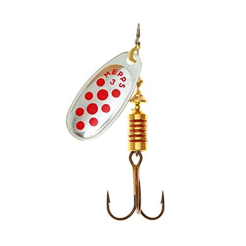 Buy Generic Mepps Comet Spinner Size 3 - Silver Red Dot Online at Low ...