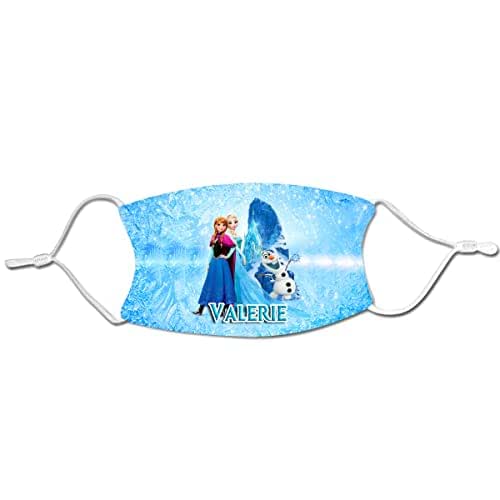 Amazon.com: Elsa Face Mask with name -1 Pack : Handmade Products