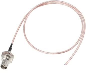 NBR BNC Bulkhead Cable RG-316 BNC Female Bulkhead to Bare Wire Open End ...