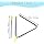 One Piece Durable Rustproof Triangle - Heavy Duty Hand Percussion for ...