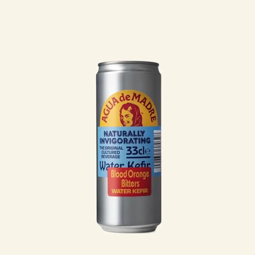 Agua de Madre Blood Orange Bitters Kefir Water (33cl) - Refreshing ...