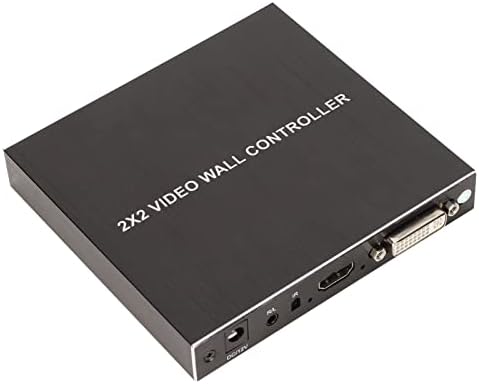 4 Channel Video Wall Controller, 2x2 TV Wall Controller, HDMI DVI ...