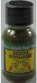 Amazon.com : Arizona Gunslinger Green Jalapeno Pepper Sauce - Case of ...