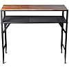 Amazon.com: Bar Table 47" High Top, Bar Height Pub Table Sofa Console ...