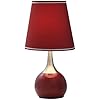Ore International K-815BD Modern Red Touch Lamp, 23-Inch, 23" x 12" x ...
