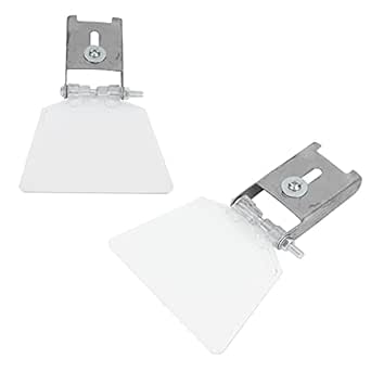 2pcs Bench Grinder Eyeshield, Stainless Steel Bench Grinder Eye Guards ...