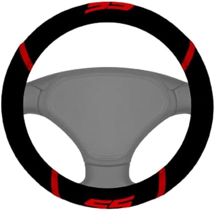 Amazon.com: Red SS Embroidered Steering Wheel Steer Cover : Automotive