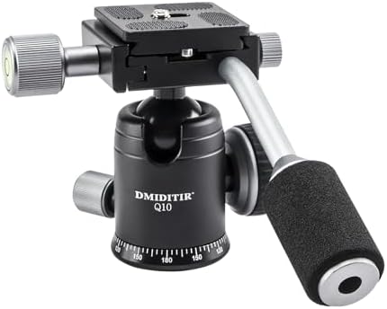 Amazon.com : Panoramic Ball Head with Handle All Metal CNC Ball Head ...