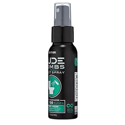 DUDE Bombs - Toilet Spray - 2.5 oz Spray Bottle – Forest Fresh Toilet ...