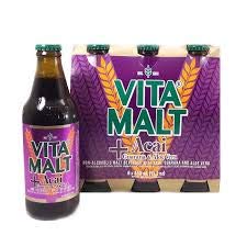 Amazon.com : Vitamalt Plus Acai Non-Alcoholic Malt Beverage 11.2oz 6 ...