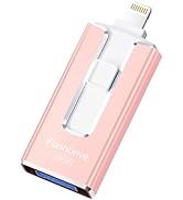 Amazon.com: MFi Certified 256GB Flash Drive for iPhone iPad, Photo Stick for External Memory ...