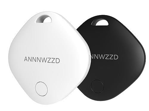 ANNNWZZD Bluetooth Tracker 2 Pack，Keys Finder and Luggage Tracker with ...