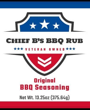 Amazon.com : Chief B's BBQ Rub Seasoning Original 13.25 oz bottle ...