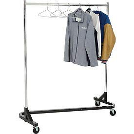 Amazon.com: Rolling Z Rack - Heavy Duty Square Tubing (RZ/1) - Chrome ...