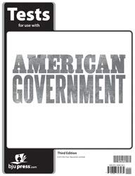 BJU - American Government Student Tests - 3rd Ed: Bob Jones University ...