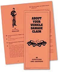 About Your Vehicle Damage Claim: 50 Questions and Answers with ...