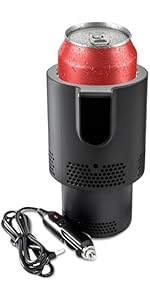 Amazon.com: Yesinaly 2-in-1 Smart Car Cup Cooler and Heater, Smart Cup ...