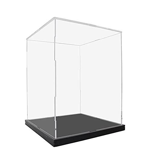 Acrylic Display Case with Wood and Plastic Base,Display Cases for ...