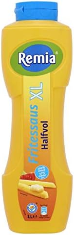 Remia Fritessaus Halfvol XL Snack Sauce 1L : Amazon.co.uk: Grocery