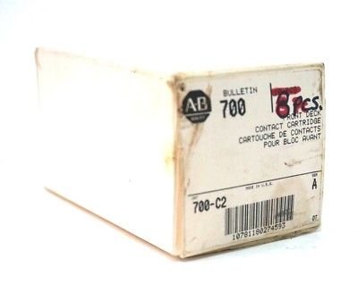 8 NEW ALLEN BRADLEY 700-C2 CONTACT CARTRIDGES SER.A 700C2: Amazon.com ...