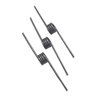 Torsion Spring 65Mn Spring Steel, 20 mm Foot Length, 3 Laps-180 Degrees ...