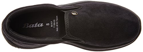Buy BATA Men's Soft Black Canvas Sneakers - 6 UK/India (40 EU) (8596168 ...