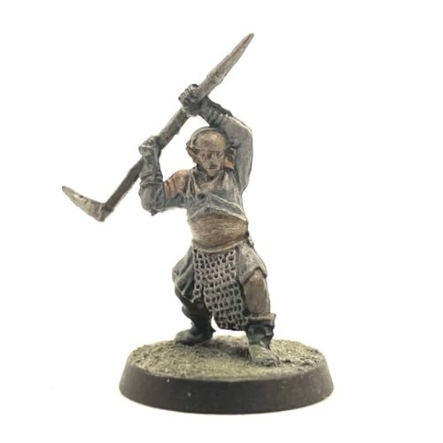 Amazon.com: Mordor Orc 1 Painted Miniature Half-orc Fighter Warlock ...