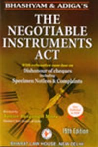 Amazon.in: Buy Negotiable Instruments Act Book Online at Low Prices in ...