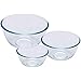 Pyrex Bowl Set, 0.5L/1.0L /2.0L, 3 Piece : Amazon.co.uk: Home & Kitchen