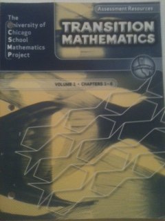 California Transition Mathematics Assessment Resouces - Volume 1 ...