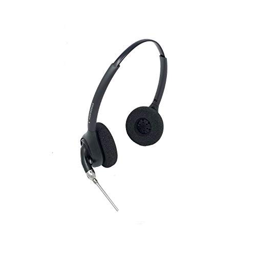 Plantronics HW261 Wired Headset Bundle with Headset Advisor Wipe ...