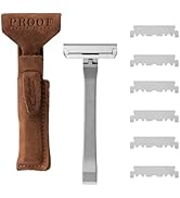 Amazon.com: Proof Single Blade Razor for Men Pivoting Head Made in USA ...