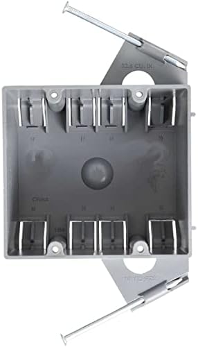 Amazon.com: Maxxima 1 Gang 14 cu. in. PVC Old Construction Electrical ...