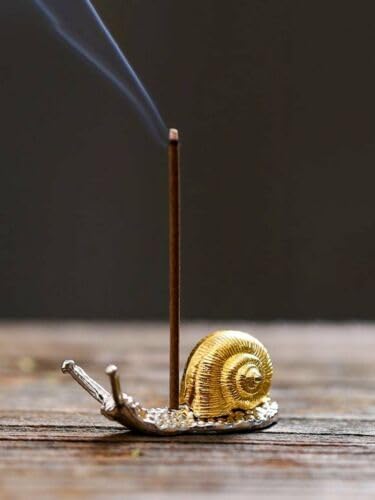 Amazon.com: DPWOUM 2pcs Snail Shaped Incense Burner Stick Holder Animal ...