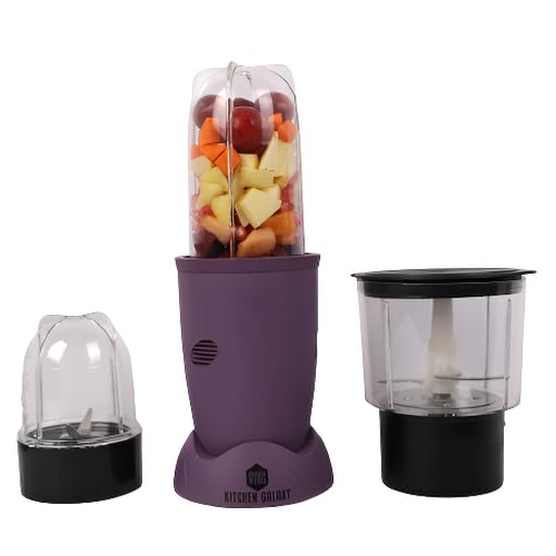 Buy Kitchen Galaxy Bullet Mixer Grinder - 2 Jar Model + Chopper Jar ...