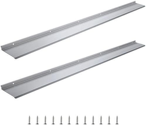 Sanbege 2 Pcs Stainless Steel Door Rain Drip Guard, 40" L x 2.5" W ...