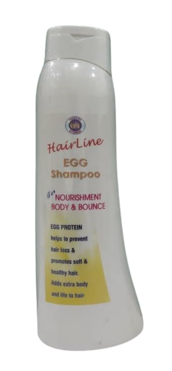 Buy HairLine Egg Shampoo For Nourishment Body And Bounce | 500ML Online ...