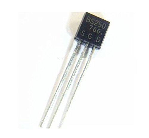 Exiron 5Pcs BS250 P Channel MosFET TO-92 New Good Quality: Amazon.com ...