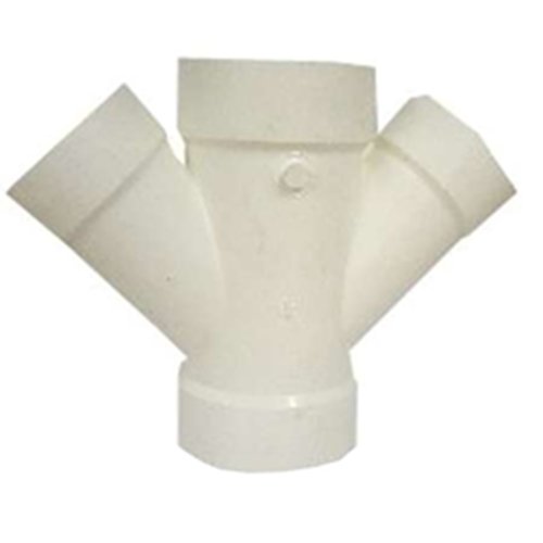Amazon.com: 4"x4"x3" DWV PVC Double Wye : Industrial & Scientific