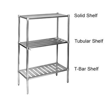 Amazon.com: Channel TA2042 Shelving, Adjustable Shelving, Tubular, 42"W ...