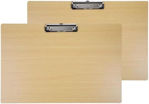 BOMKEE 2 Pack Extra Large Clipboard, 11x17 inch Legal Size Wooden ...
