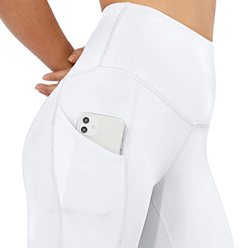 ODODOS Women's High Waisted Yoga Capris with Pocket, Workout Sports ...