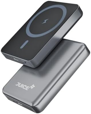 JUICE OJP1002 Magnetic Portable Charger | 5,000mAh Wireless Portable ...