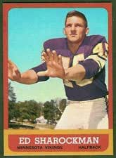 Amazon.com: 1963 Topps Regular (Football) Card# 105 Ed Sharockman of ...