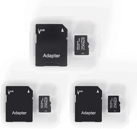 Amazon.com: 256GB 3-Pack Bulk MicroSDHC MicroSDXC TF Micro Card Mini ...