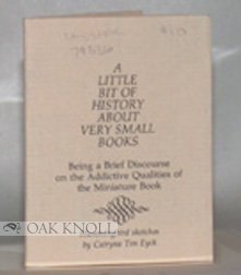 LITTLE BIT OF HISTORY ABOUT VERY SMALL BOOKS.|A: Amazon.com: Books