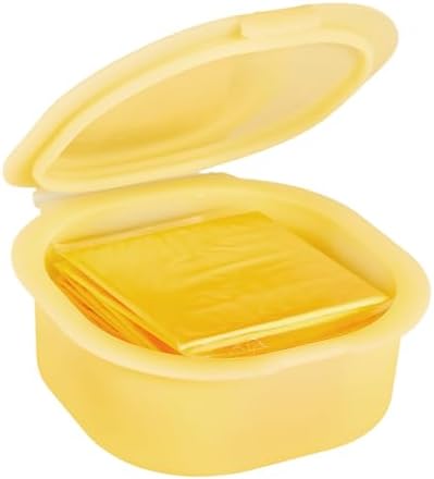 Amazon.com: Cheesy Pod – Sliced Cheese Container for Fridge - Airtight ...