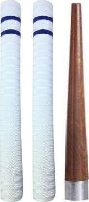 Buy Cosmic Traders 1 Wooden Cricket Bat Handle Cone Gripper with 2 Bat ...