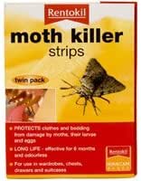 Moth Killer Strips/Twin Pack by RENTOKIL : Amazon.co.uk: Garden