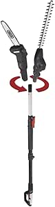 Scheppach 710W Electric Garden Multi Tool with 4560mm Hedge Trimmer and ...